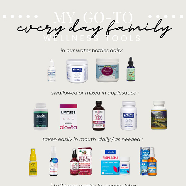 My Go-To Everyday Family Wellness Tools - KSENIJA SAVIC BLOG